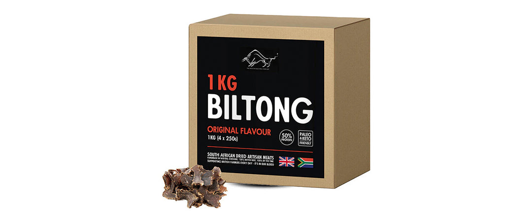 1kg Biltong Boxes | Bulk British Beef Biltong – The Weston Biltong Company