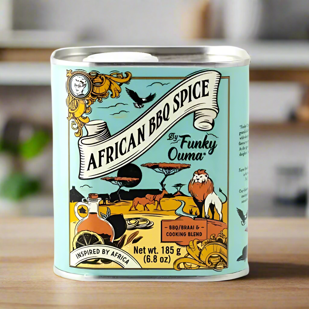 Funky Ouma African BBQ Spice 185g - Authentic South African Braai ...