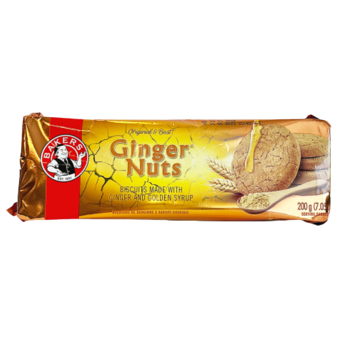 Bakers Ginger Nuts 200g - Traditional British Biscuits | Authentic ...