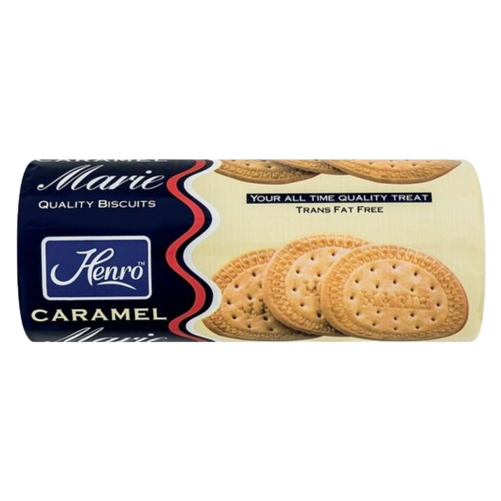 Henro Caramel Marie Biscuits 150g | Authentic South African Treats ...