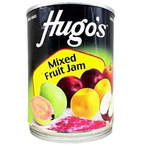 Hugo's Mixed Fruit Jam 450g Can - Premium Quality Fruit Preserve – The ...