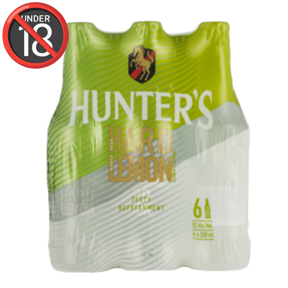 Hunters Gold Hard Lemon (330ml) – The Weston Biltong Company