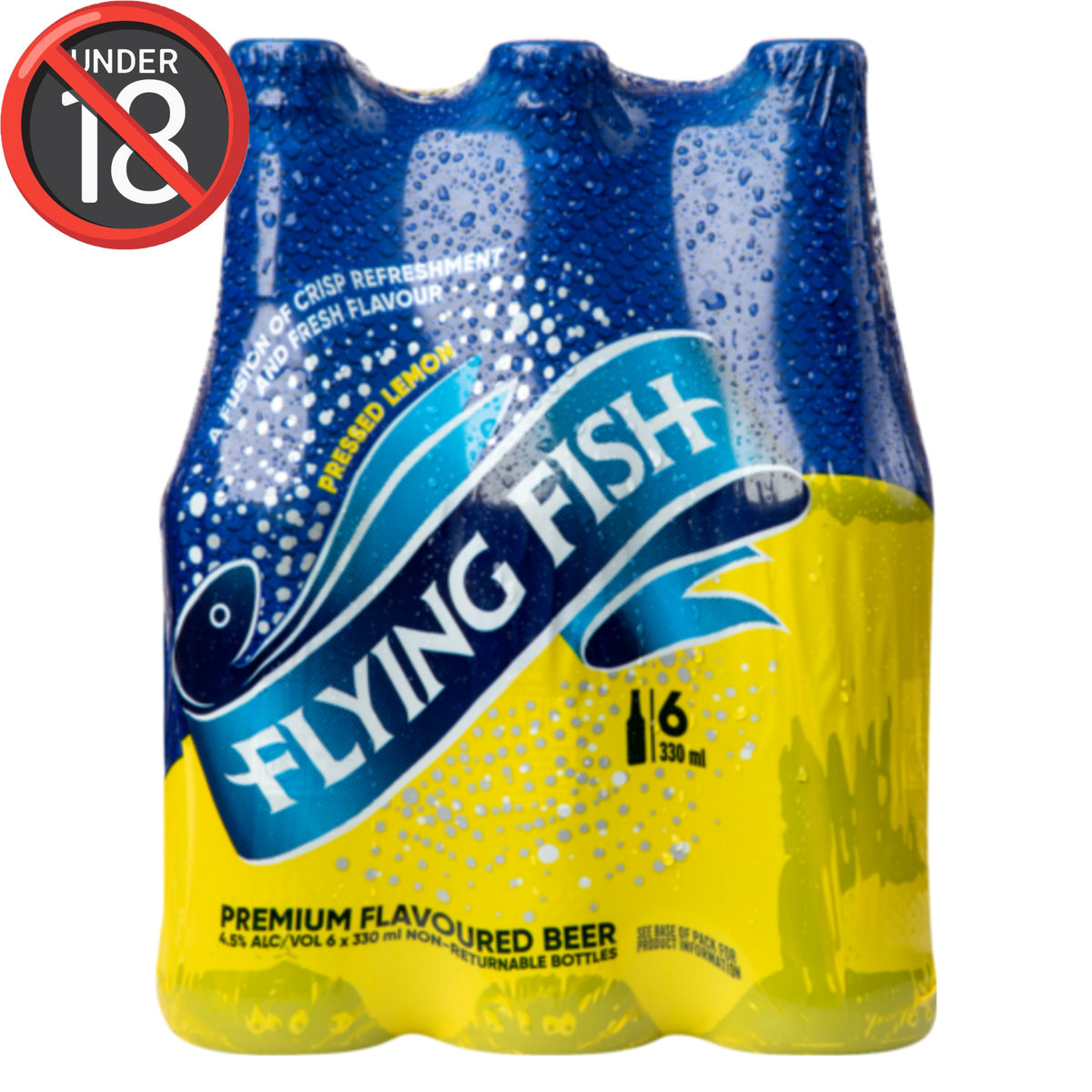 Flying Fish Pressed Lemon Flavour 330ml – The Weston Biltong Company