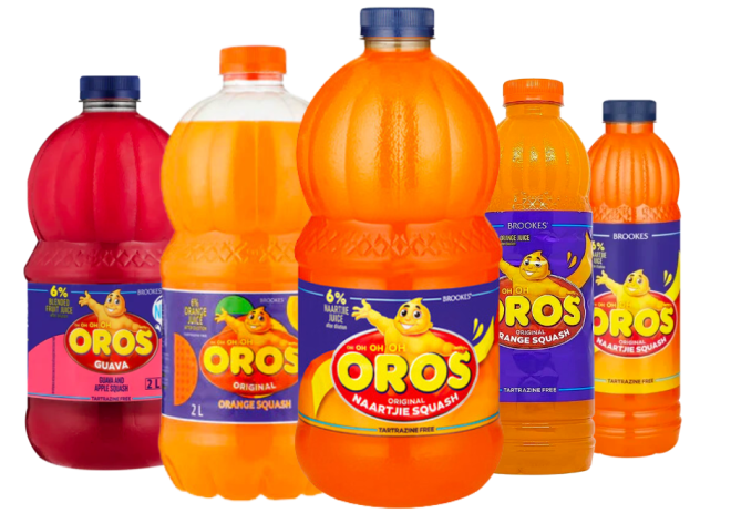 Oros Mango Fruit Squash 2L - Authentic South African Drink Concentrate ...