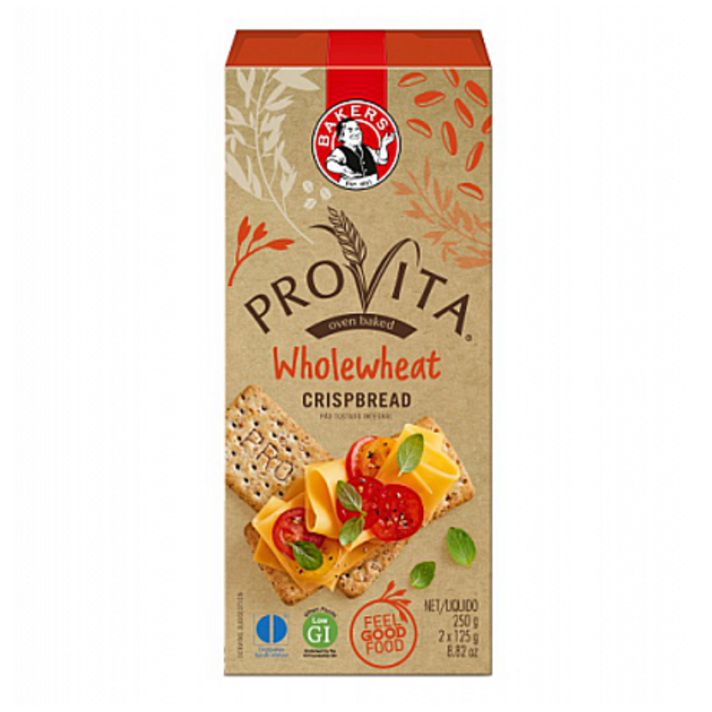Bakers Provita Whole Wheat Crispbread 250g – The Weston Biltong Company