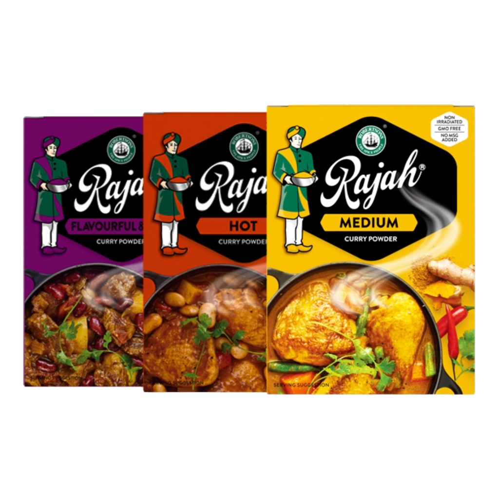 Rajah Curry Powder Mild & Spicy 100g | South African Curry Spice Blend ...