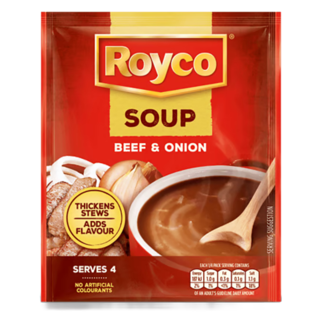 Royco Beef and Onion Soup Mix (50g) – The Weston Biltong Company