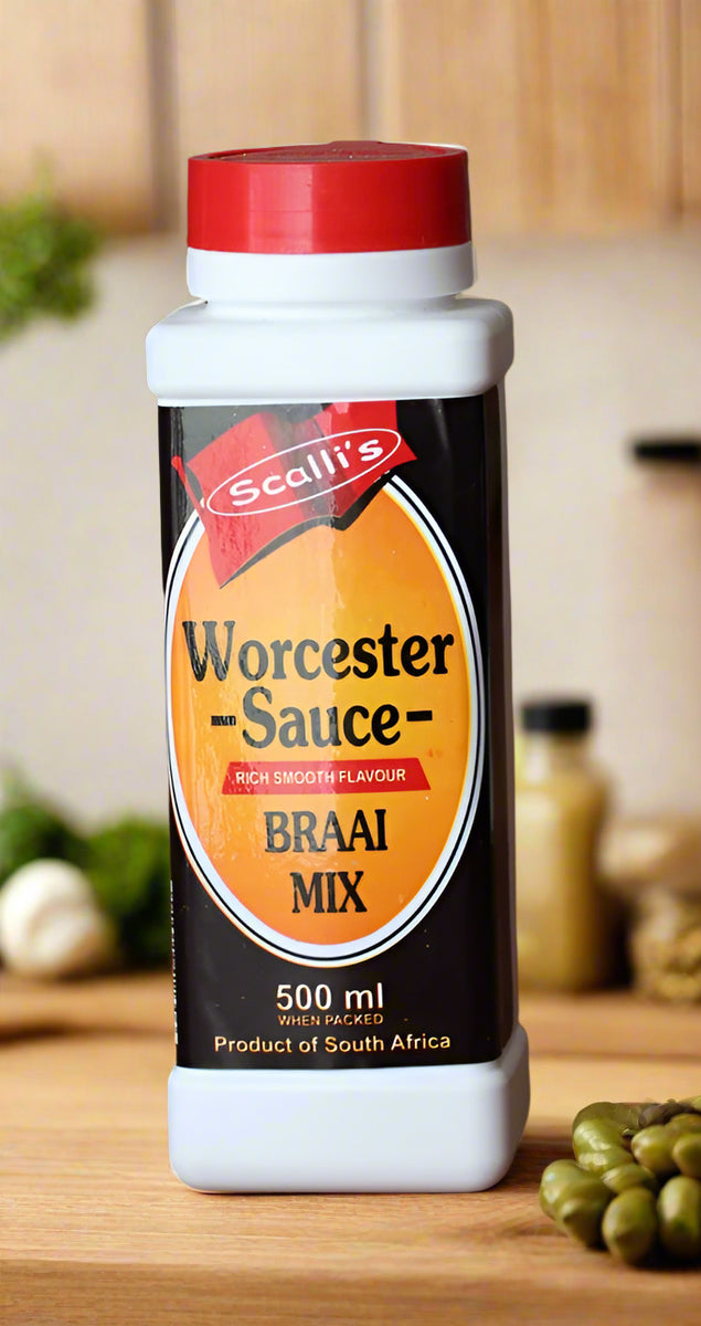 Scalli's Worcester Sauce "Braai Mix" 500ml – The Weston Biltong Company