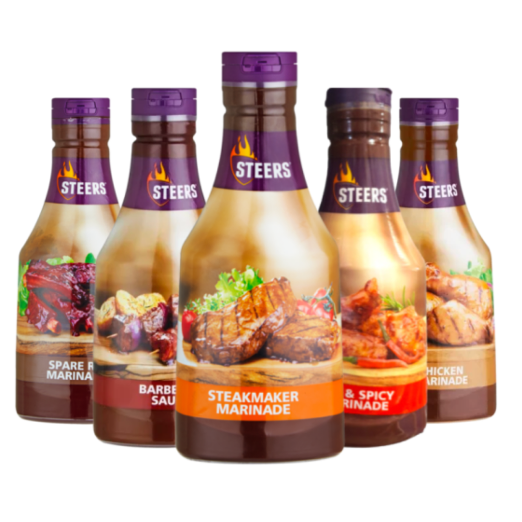 Steers Sauces 700ml (Various) – The Weston Biltong Company