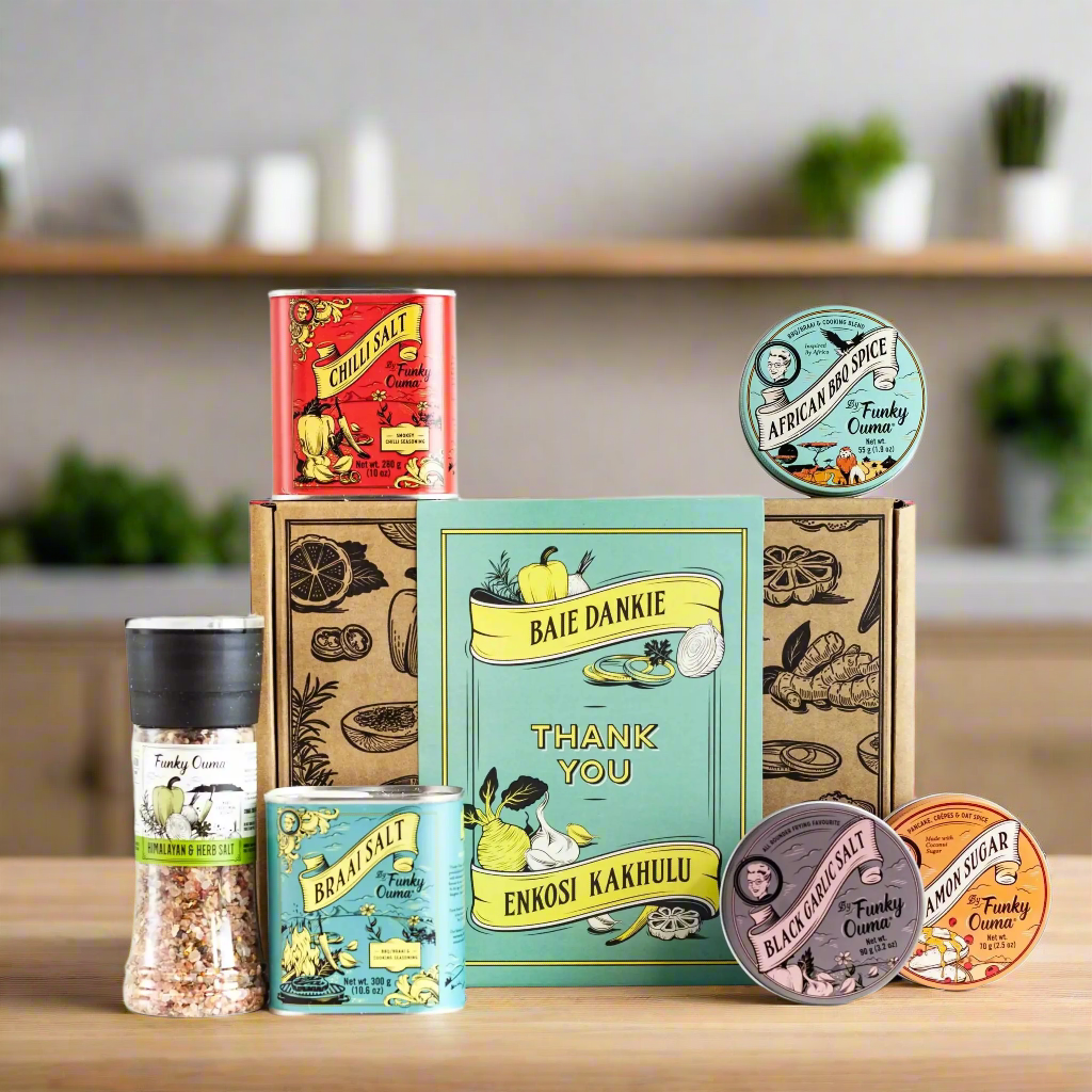 Funky Ouma Thank You Gift Set - South African Spice Collection ...