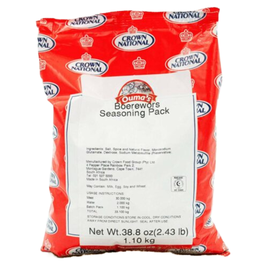 Crown National Ouma Boerewors Spice – The Weston Biltong Company