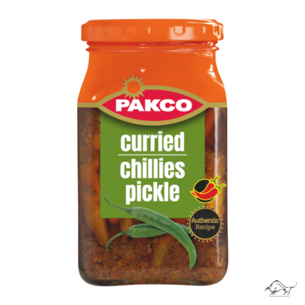 Packo Curried Chillies Pickle – The Weston Biltong Company