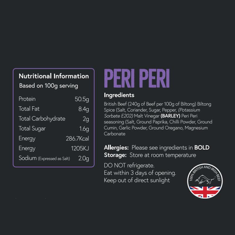 Peri Peri Beef Biltong – The Weston Biltong Company